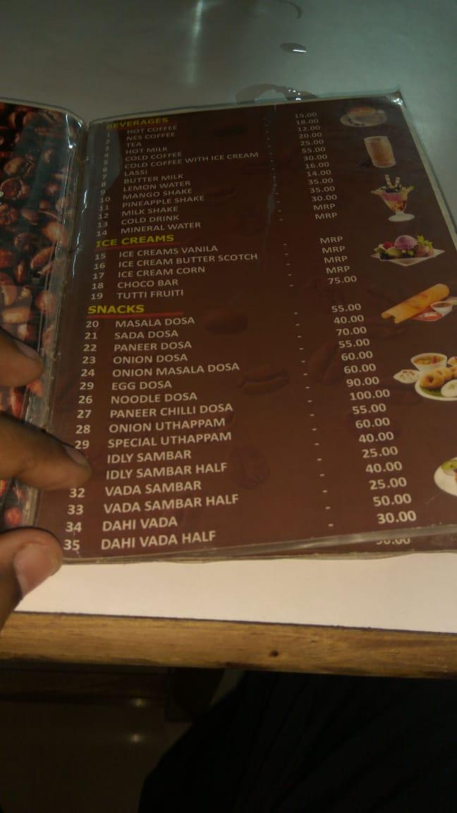 Menu at Indian Coffee House Dining Complex, Korba