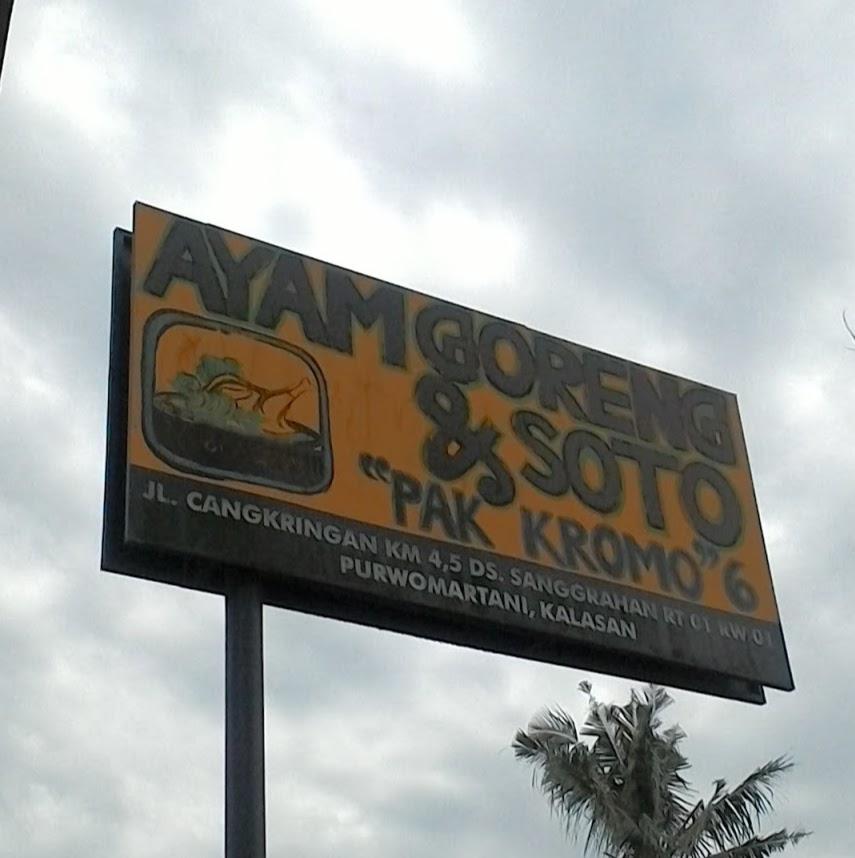 Ayam Goreng & Soto Pak Kromo 6 restaurant, Tamanmartani - Restaurant ...