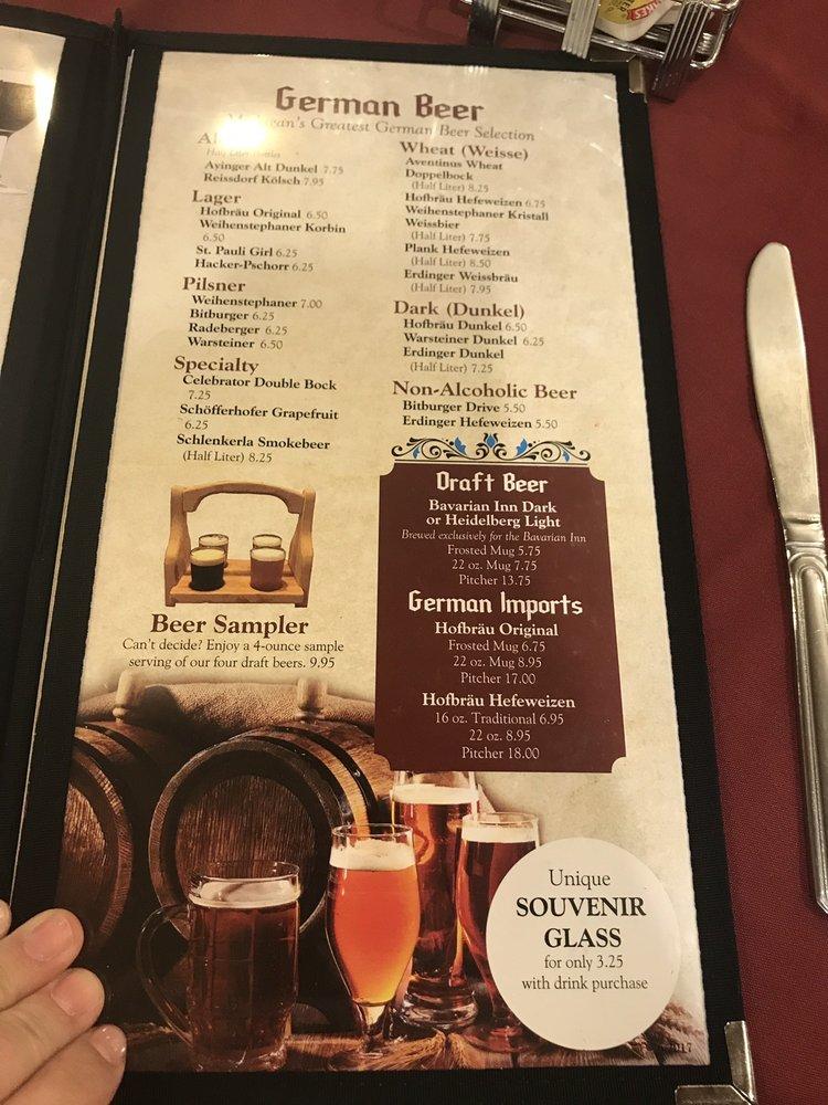 Menu at Bavarian Inn Restaurant, Frankenmuth, 713 S Main St Suite 1