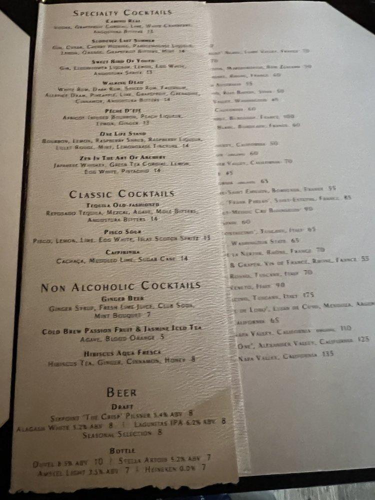 Menu at BORO Market Restaurant Bar, Pennington, 147 W Delaware Ave