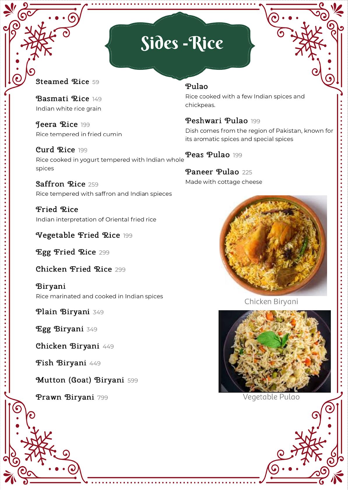 Menu at Queens at Bollywood - BGC restaurant, Taguig, Ground Floor