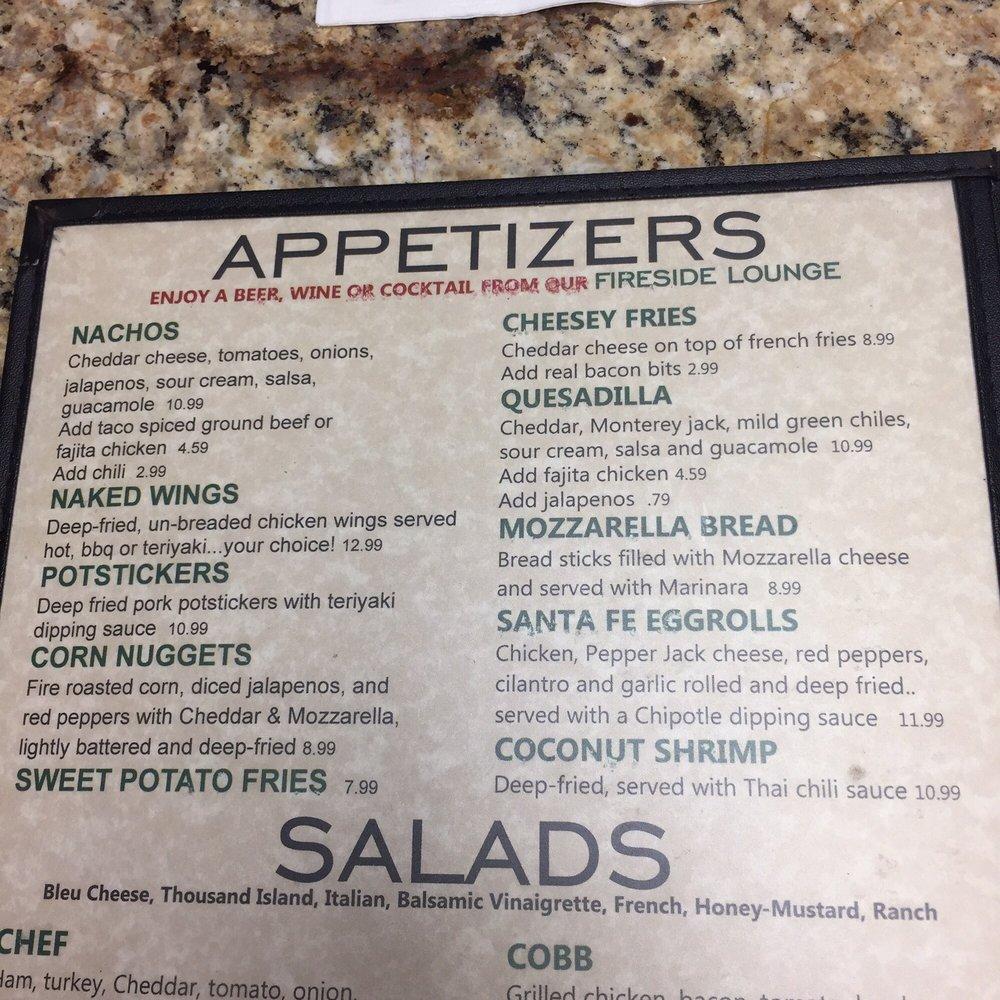 Menu at Cottage Cafe & Fireside Lounge, Cle Elum