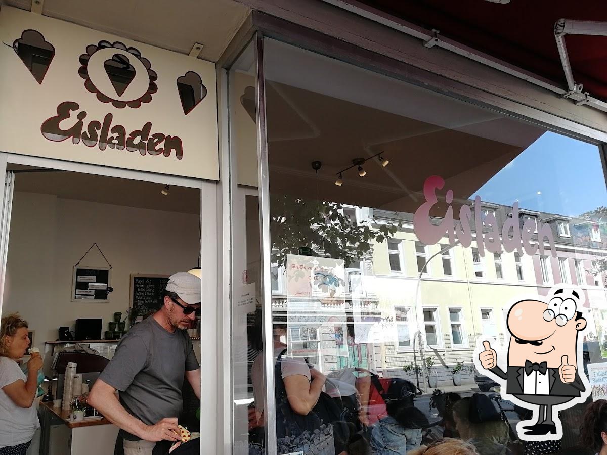 Frau Meis Eisladen, tgl geöffnet von 12-20.30h, Hamburg, Fischers Allee 39 ...