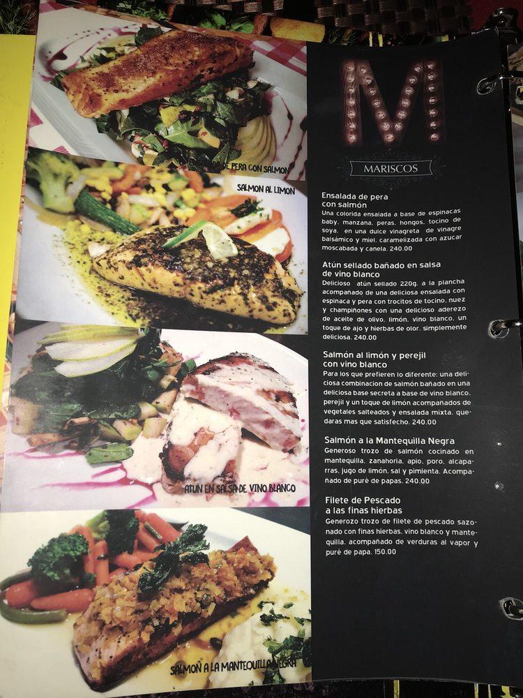 Carta de Angus Bar, Guanajuato