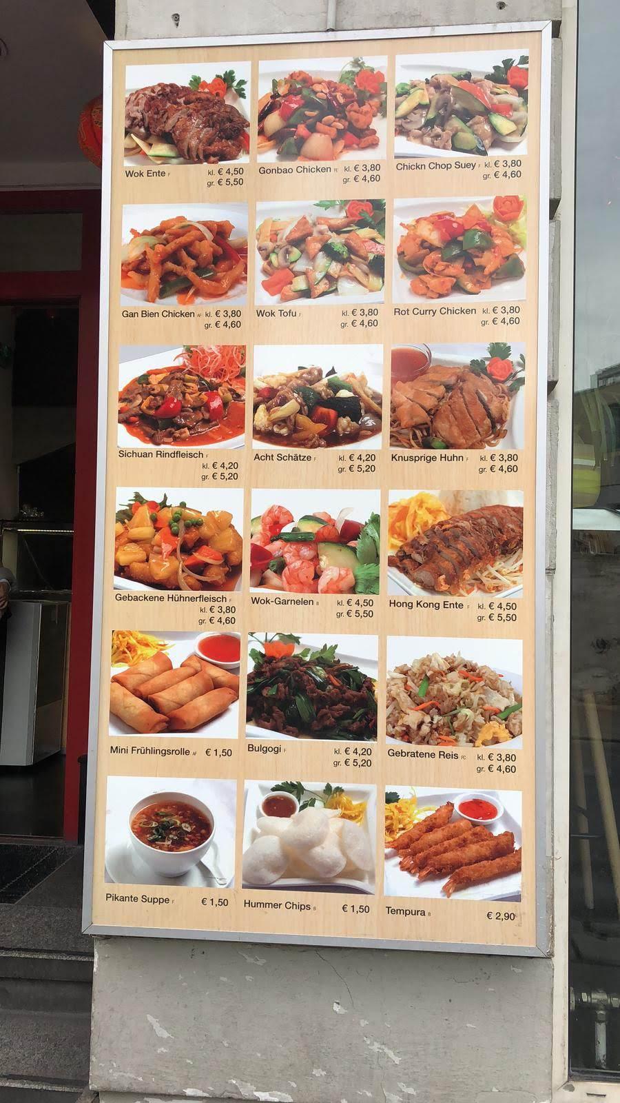 Speisekarte von Wokman restaurant, Linz