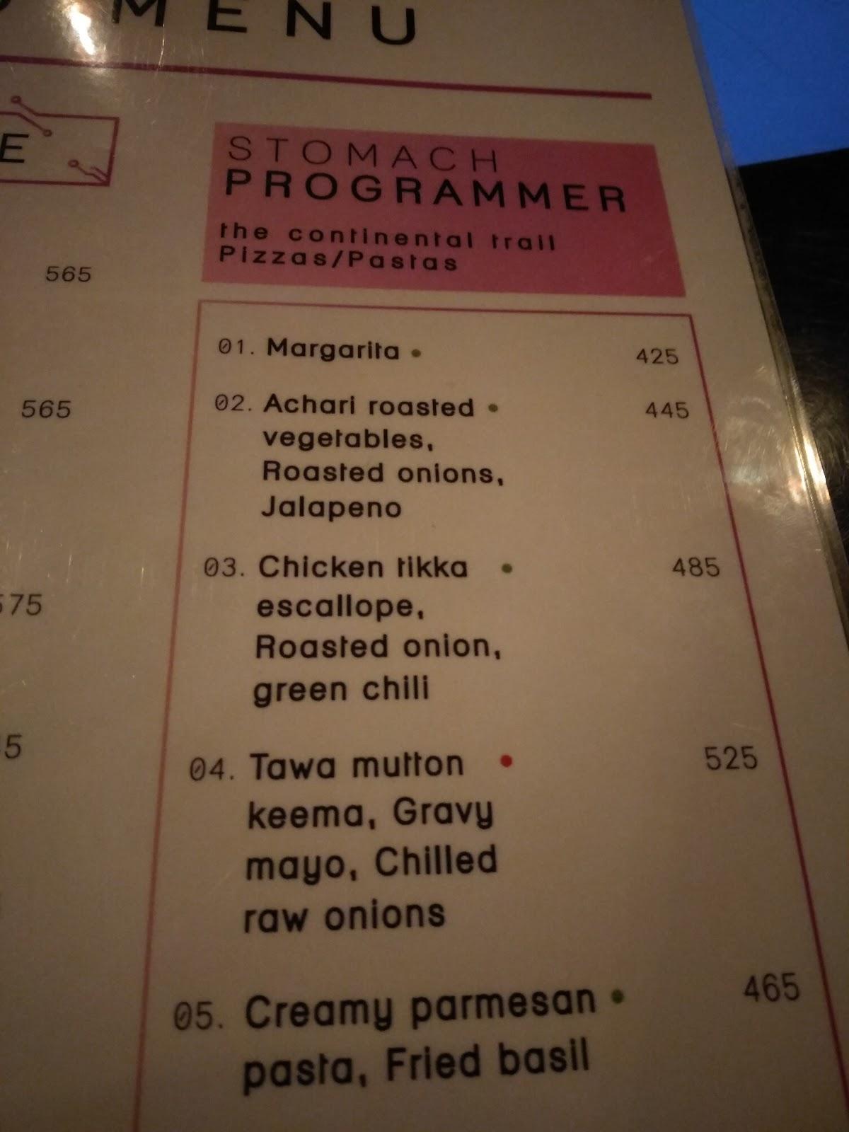 Menu at CAD TECH BAR & CRAFT KITCHEN, Gurugram