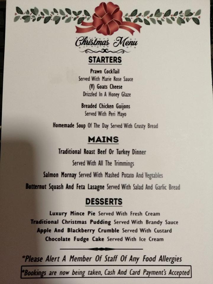Menu at The Old Dolphin pub & bar, Bradford