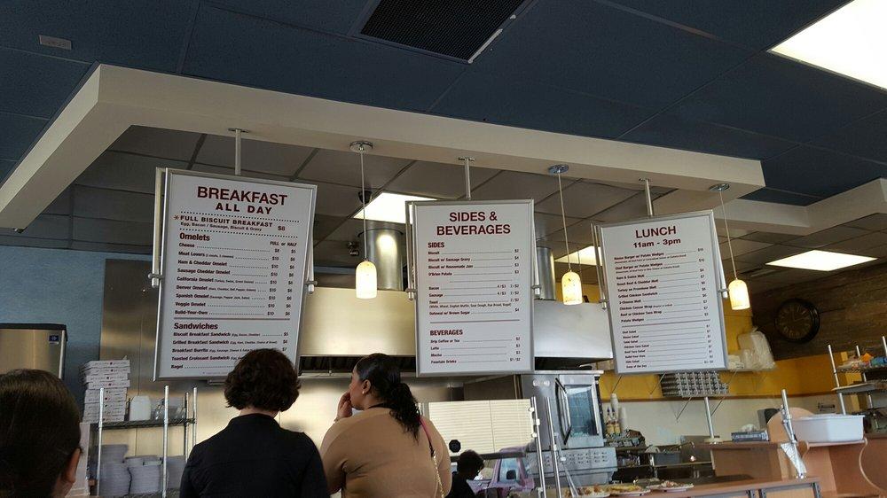 Menu at Biscuit House restaurant, Lakewood