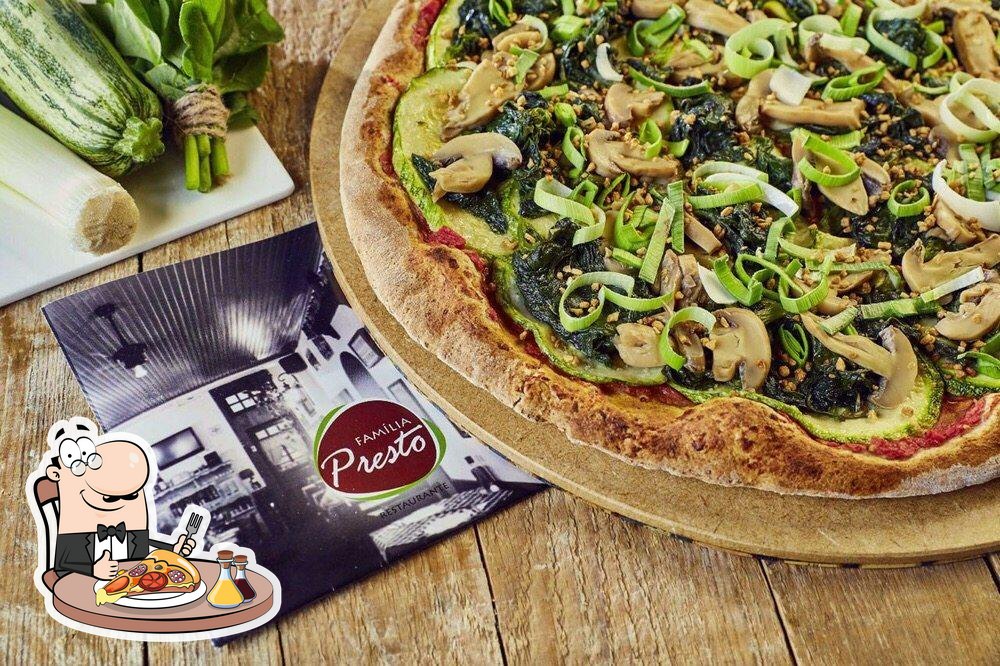 Família Presto pizzaria, São Paulo, R. Esmeralda - Menu do restaurante ...