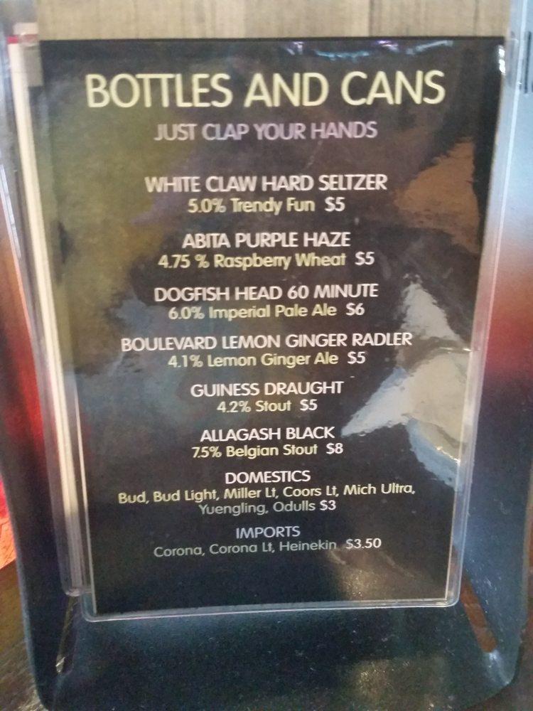 Menu at Vagabond Kitchen & Tap House pub & bar, Atlantic City
