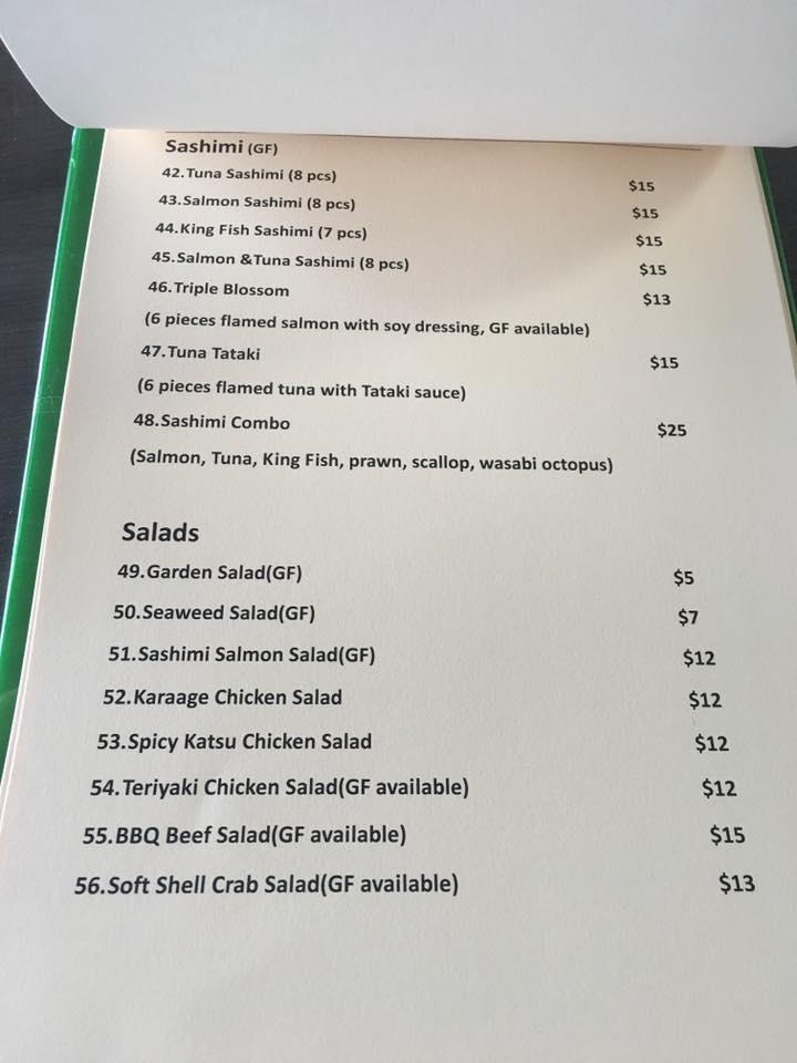 Menu at Sushi Lovers Raby Bay restaurant, Cleveland, Shop 13/152-166 ...