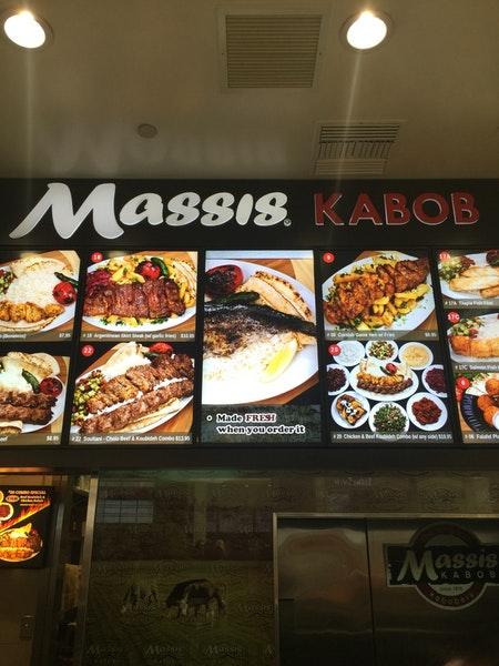Menu at Massis Kabob The Original Kabobery restaurant, Los Angeles ...