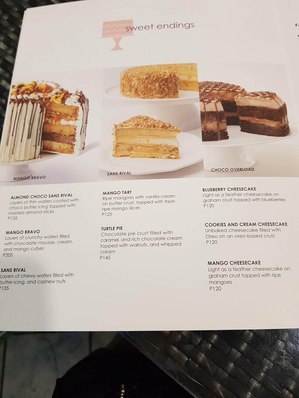 Menu at Conti's Bakeshop & Restaurant, Quezon City, G/F