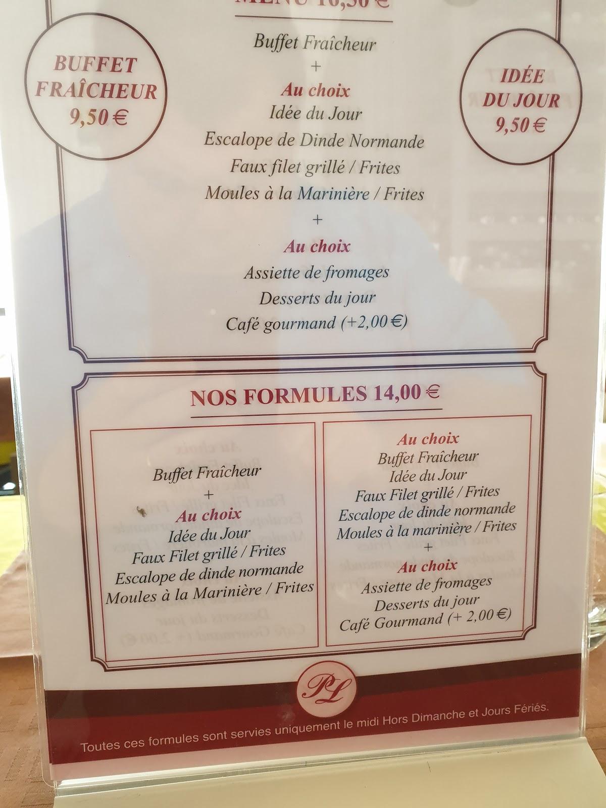 Menu au Restaurant Le Pierre Loti Royan, Royan