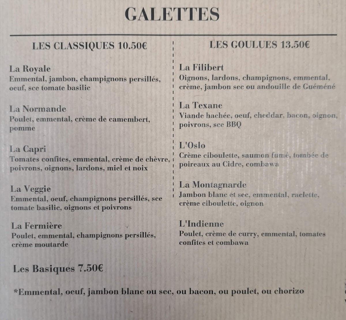 Menu au Quai 246 restaurant, Duclair, 246 Quai de la Libération