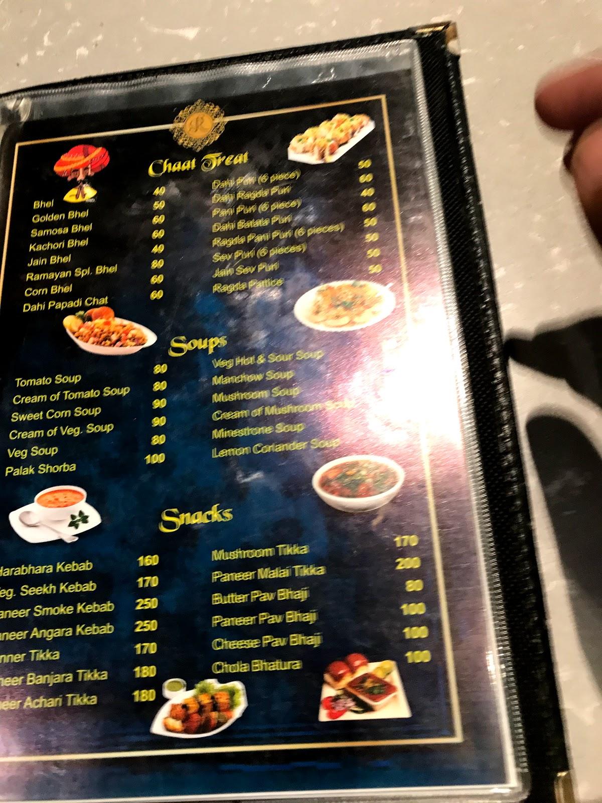 Menu at Ramayan Hotel & Veg Restaurant, Yavatmal