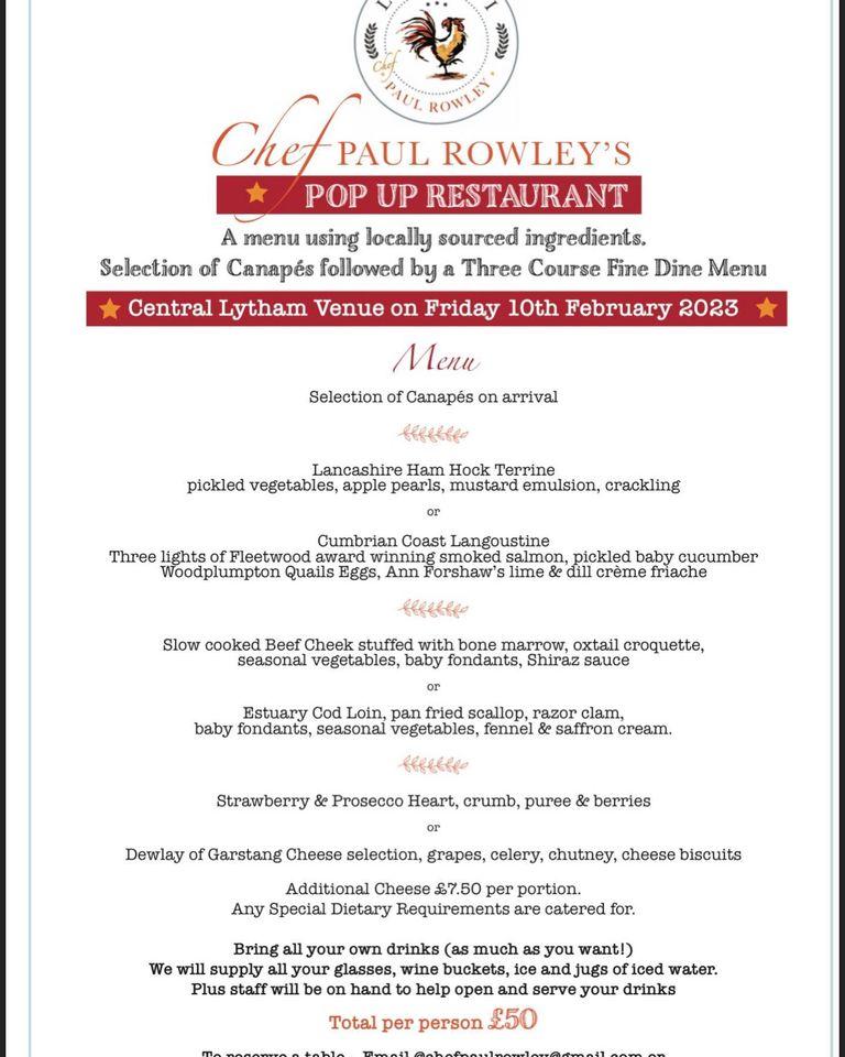 Menu at Le Roti Sandwich Rotisserie Lytham cafe, Lytham Saint Annes