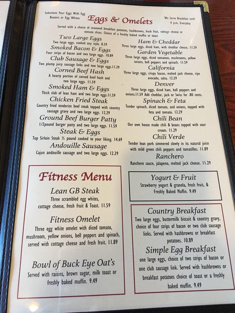 Menu at Highway House Restaurant, Jackson