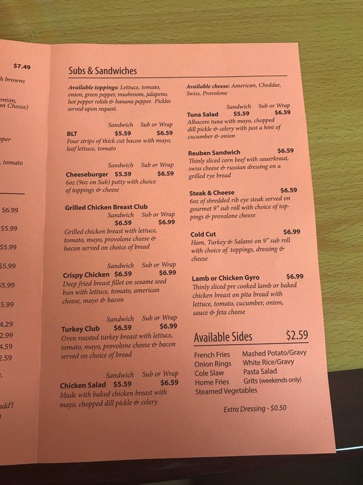Menu at BLT Grill cafe, Gaithersburg