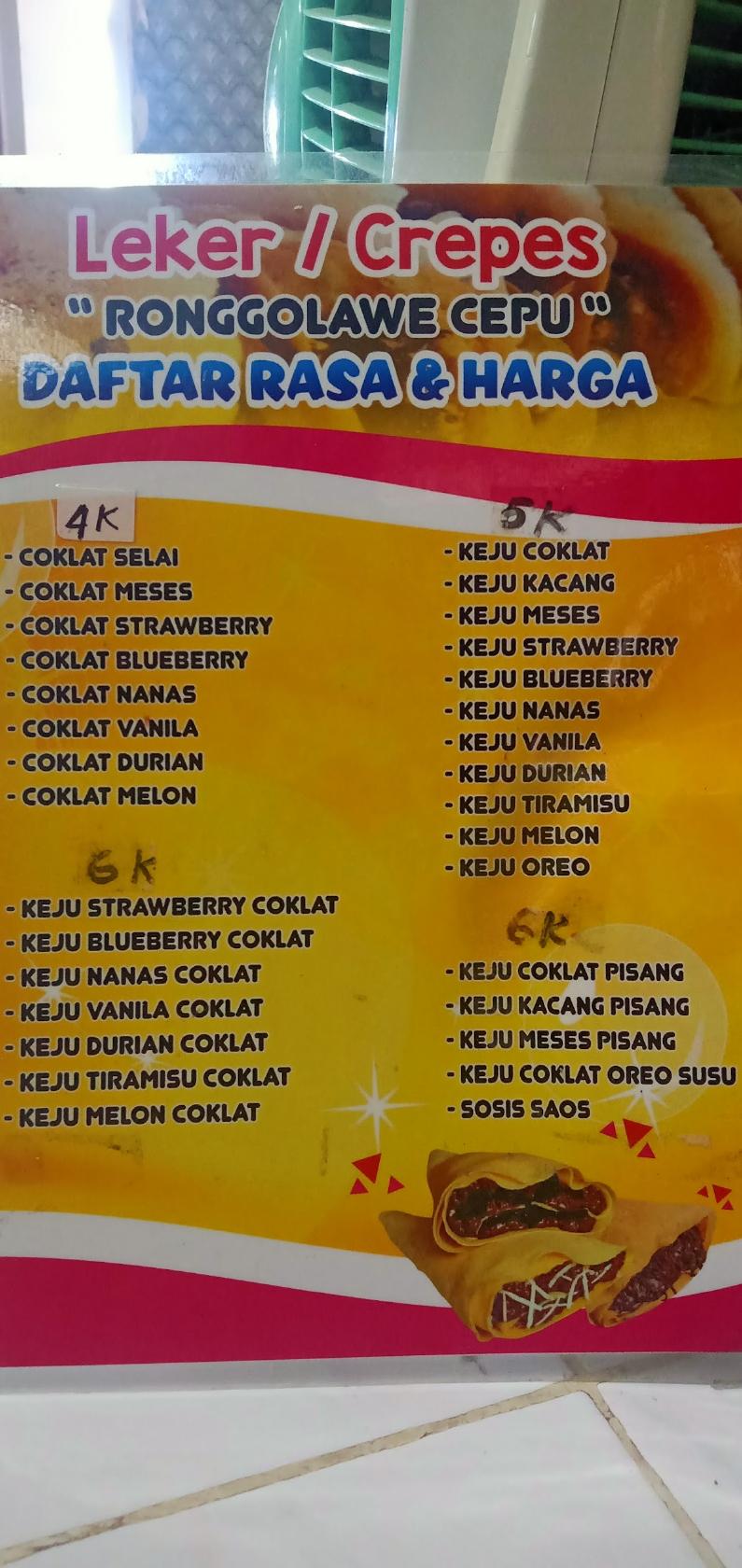 Omah Leker/Crepes, Balun