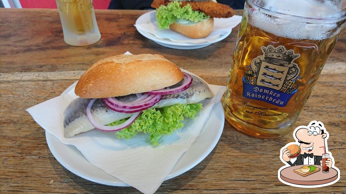 Fisch Domke Lüttes Fischhus restaurant, Heringsdorf, Strandpromenade 17 ...