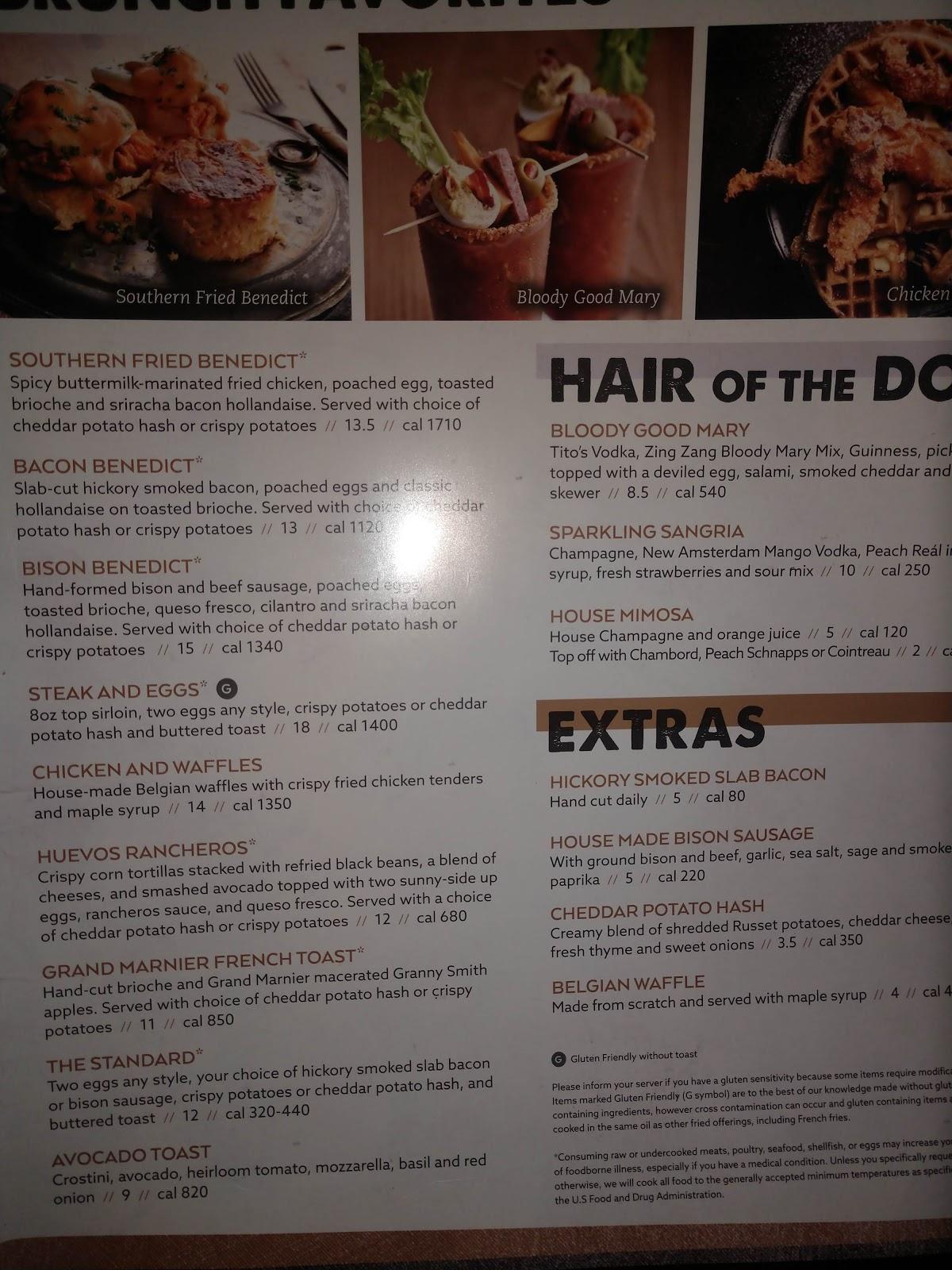 Menu at Brick House Tavern + Tap pub & bar, Cuyahoga Falls