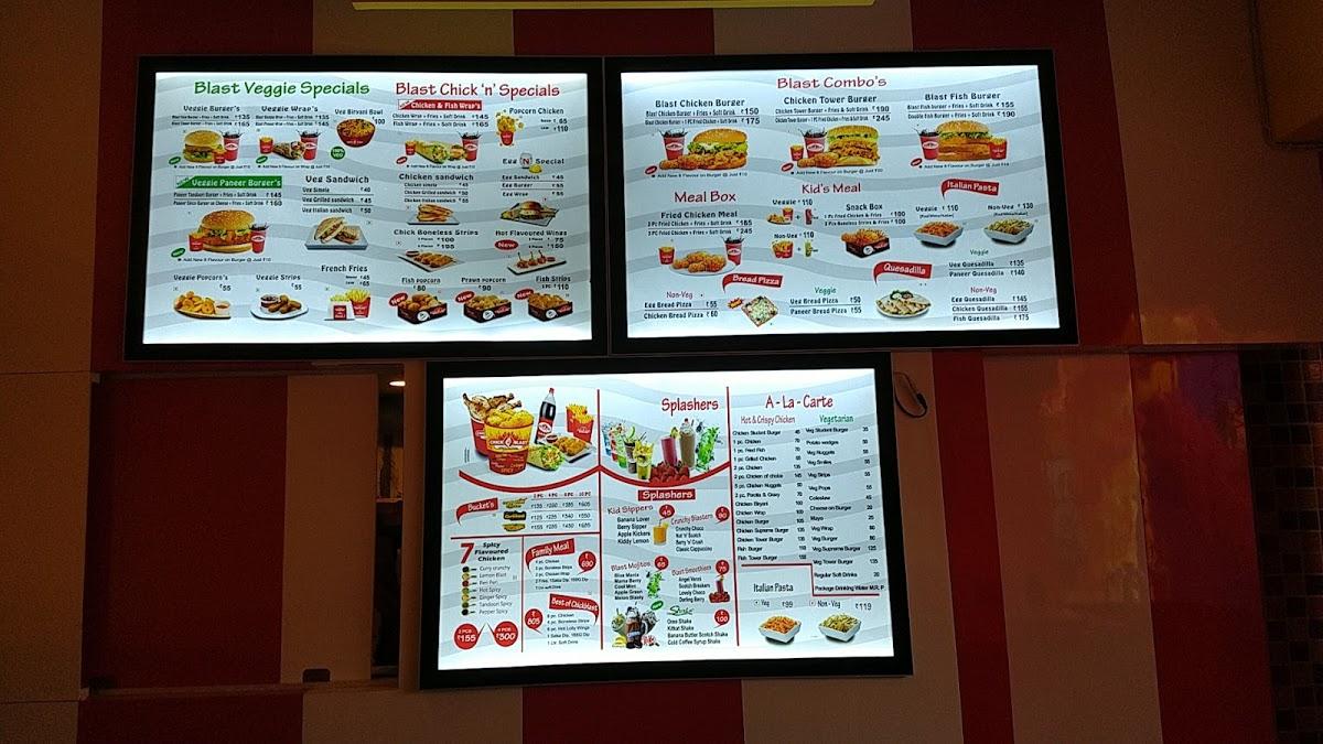 Menu at CHICK BLAST, Purulia