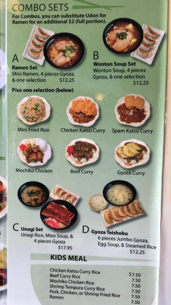 Menu at Ramen Ya Pearl City restaurant, Pearl City, Kuala St
