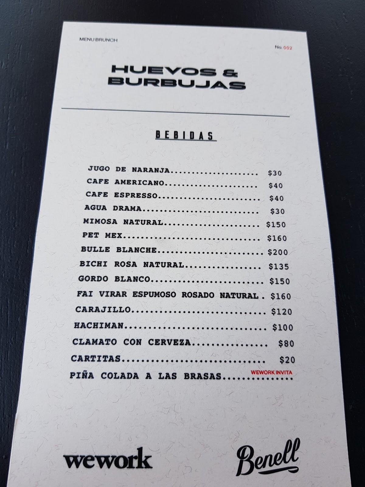 Menu at PINTO BAR, San Pedro Garza García
