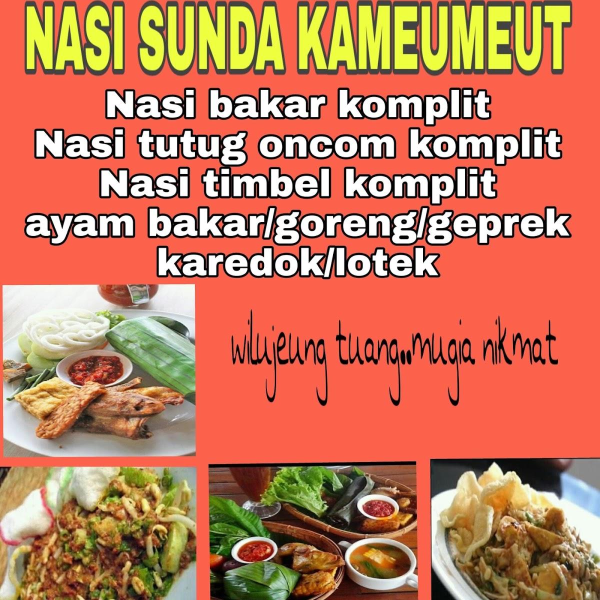 Menu at Nasi Ayam Sunda Kameumeut cafe, Padalarang