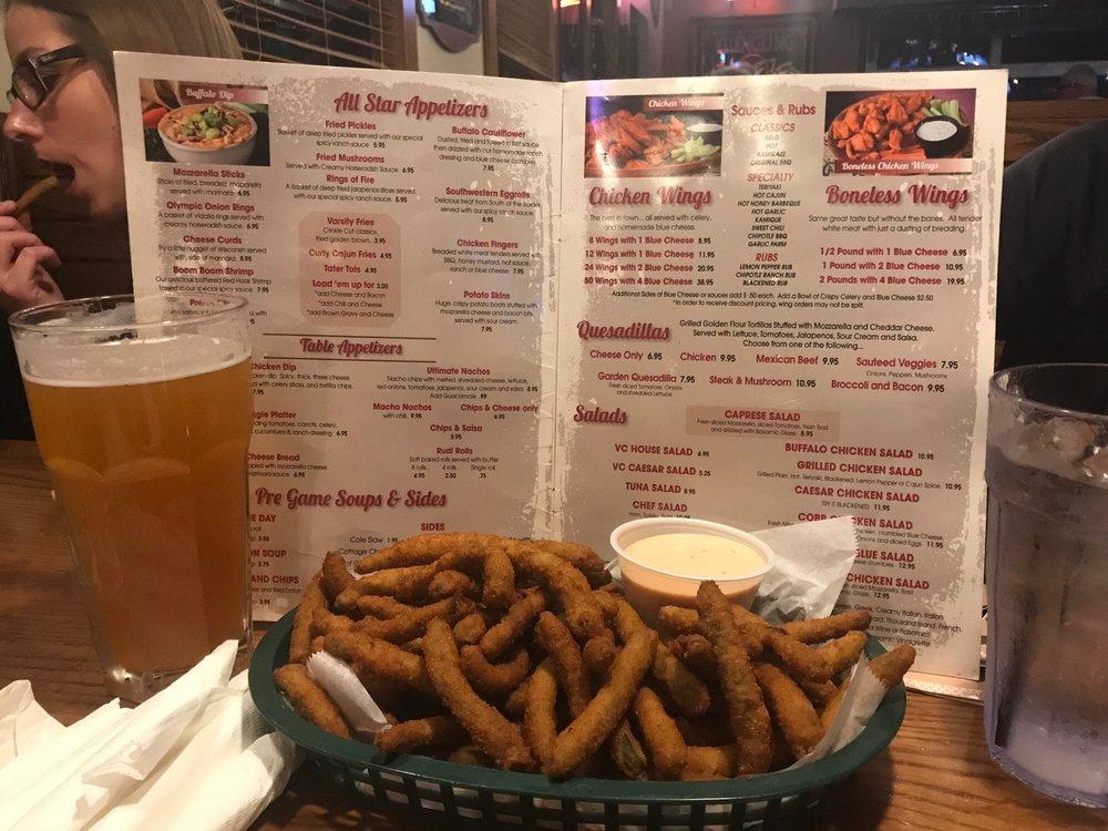 Menu at Varsity Club Sports Bar Trinity, New Port Richey