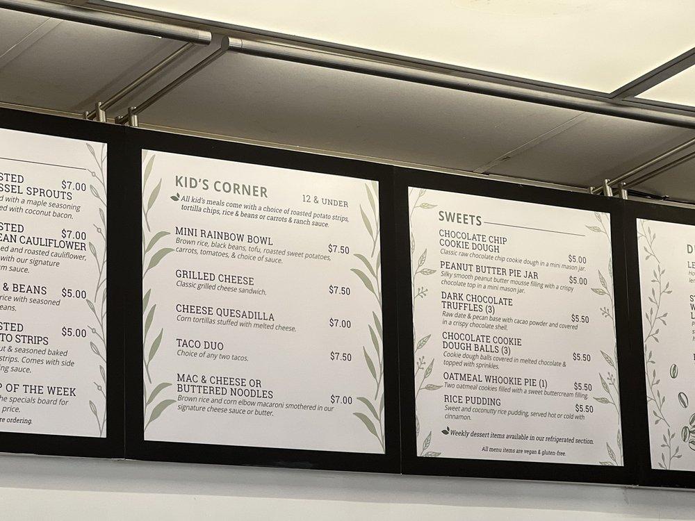 Carta del restaurante Green Street Eatery, Levittown