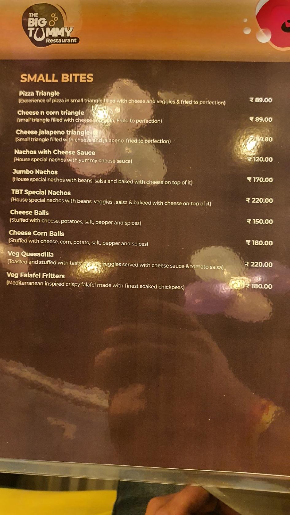 Menu at Smile 'n' Bite Restaurant, Vapi