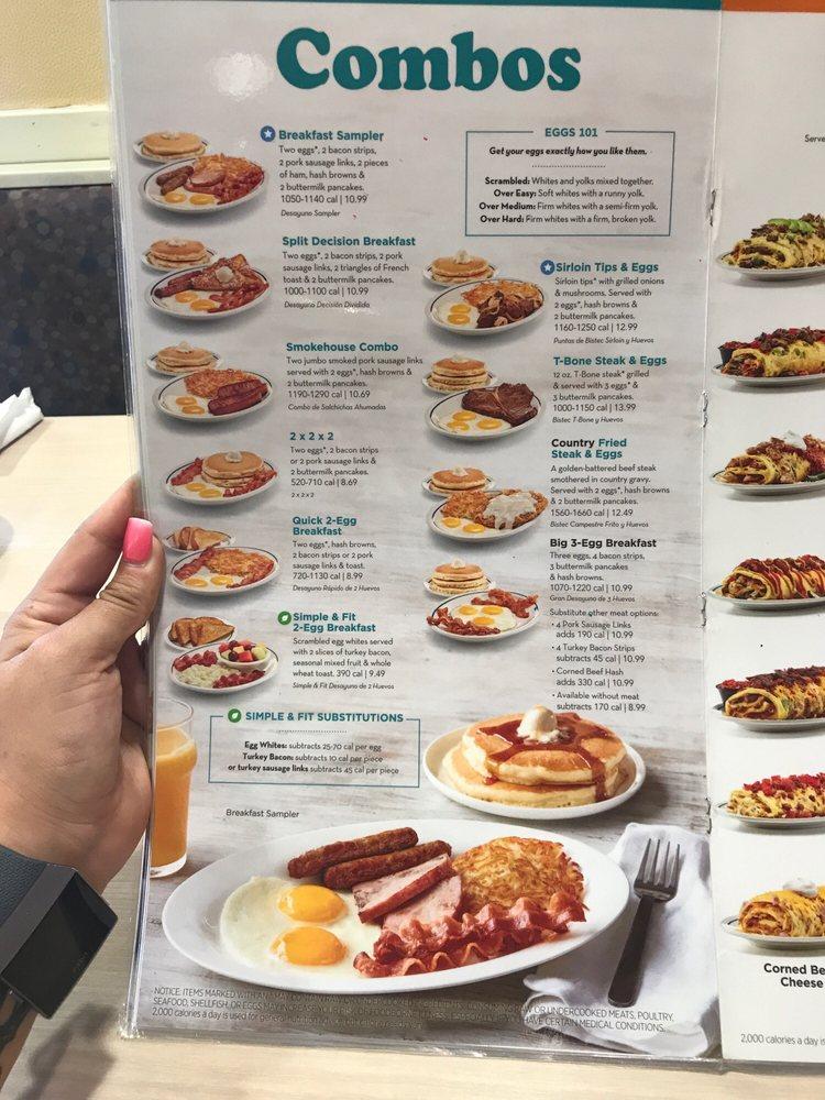 Menu at IHOP restaurant, Clovis, 1100 Shaw Ave