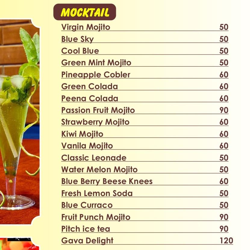 Menu at Classmates Cafe & Resto, Nanded-Waghala