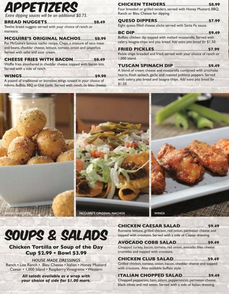 Menu at Van's Pizza Pub & Grill, Davenport, N Harrison St
