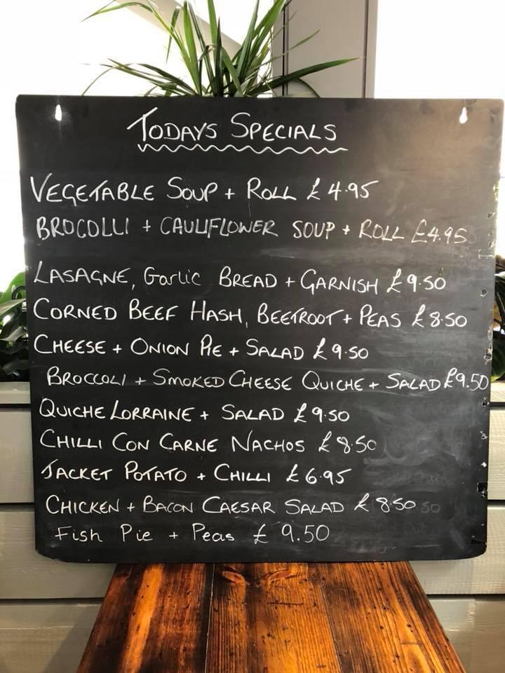 Menu at Pear Tree Café cafe, Lancaster