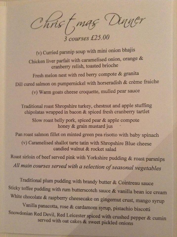 Menu at The Golden Cross pub & bar, Shrewsbury