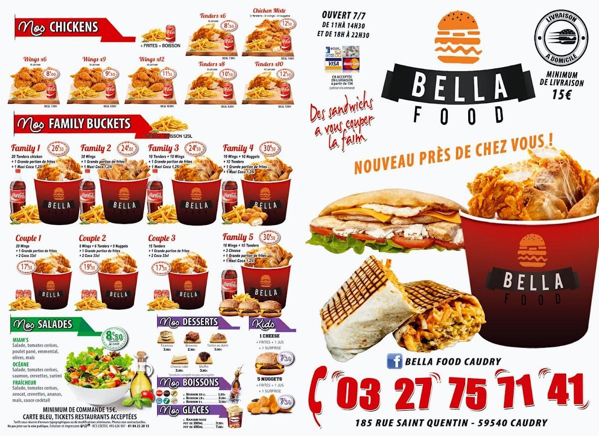 Bella Food Caudry restaurant, Caudry - Critiques de restaurant