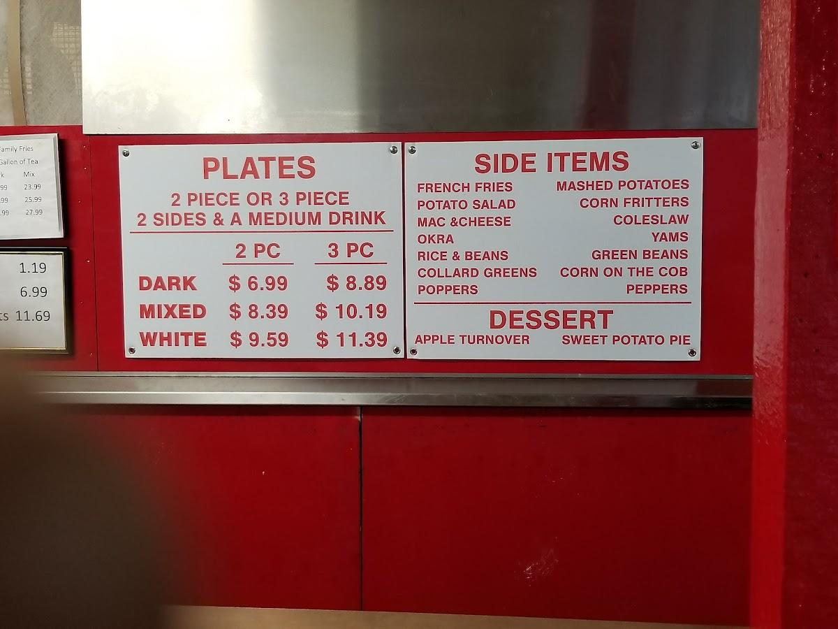 Chatman's Chicken Restaurant in San Antonio - Restaurant menu and reviews