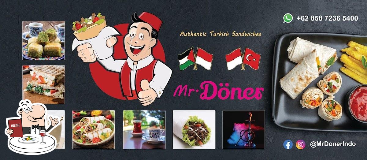Mr. Döner Indonesia, Banjaran restaurant, Bandung - Restaurant menu