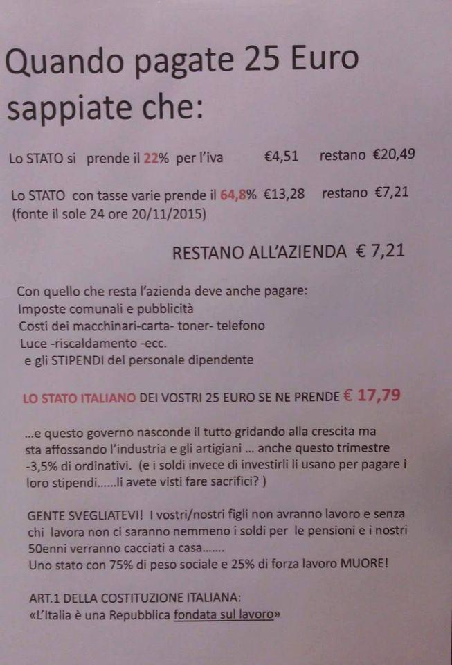 Menu da Piccadilly Pizza pizzeria, Cosenza