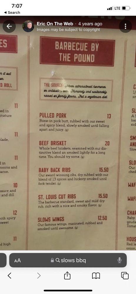 Menu at Rusty Saw North pub & bar, Brutus