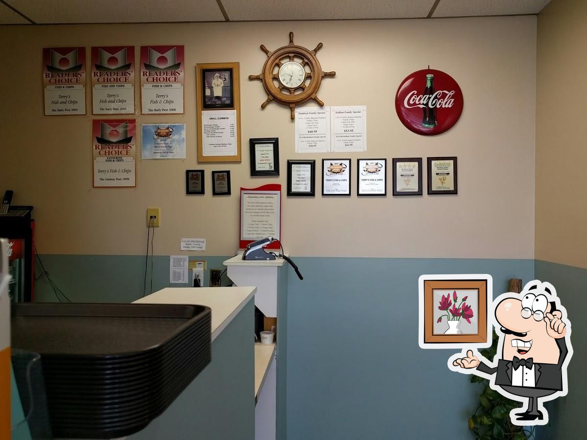 Terry's Fish & Chips Seafood Grill in Lindsay - Restaurant menu and reviews