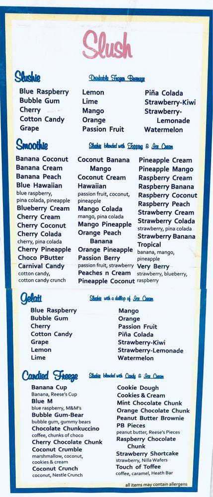 Menu at Dairy Palace fast food, New Castle