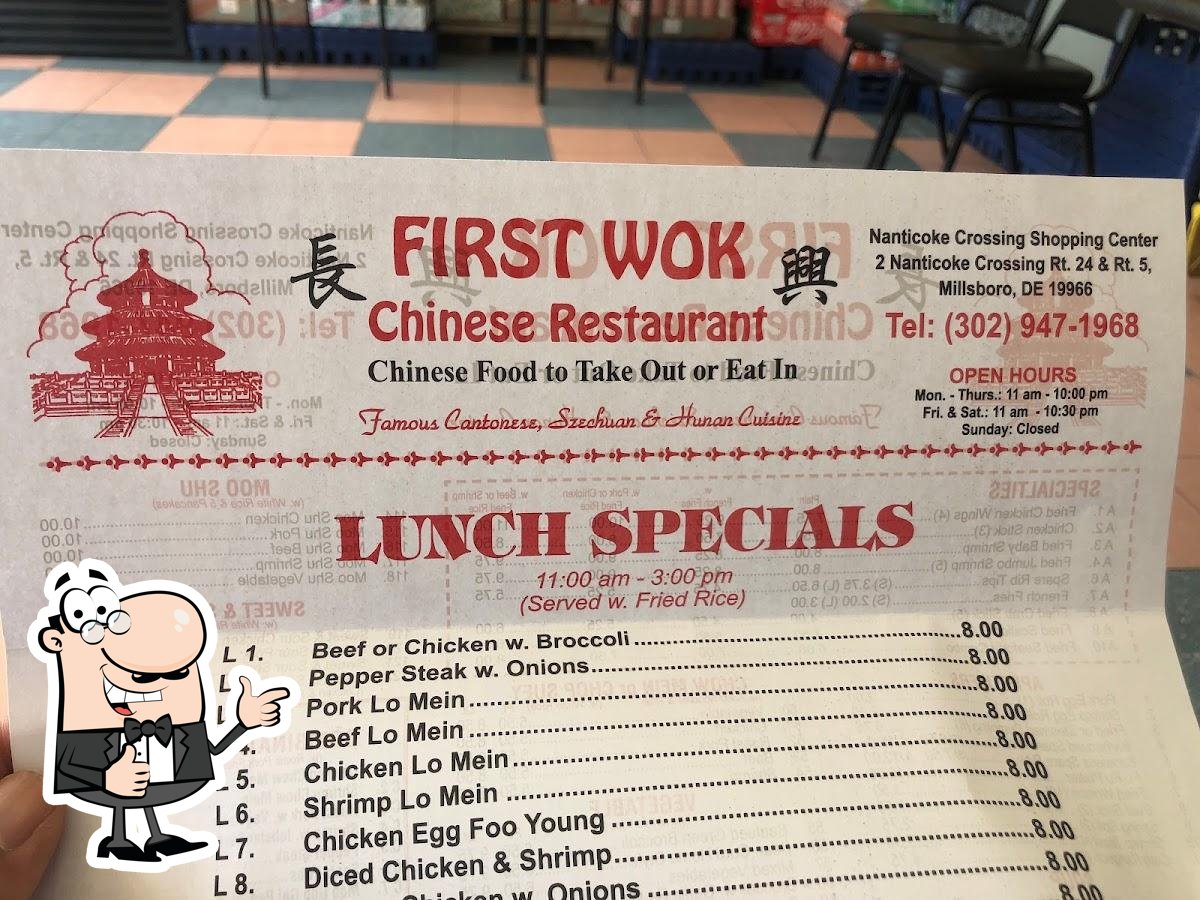 First Wok Chinese Restaurant, Long Neck - Restaurant menu, prices and ...