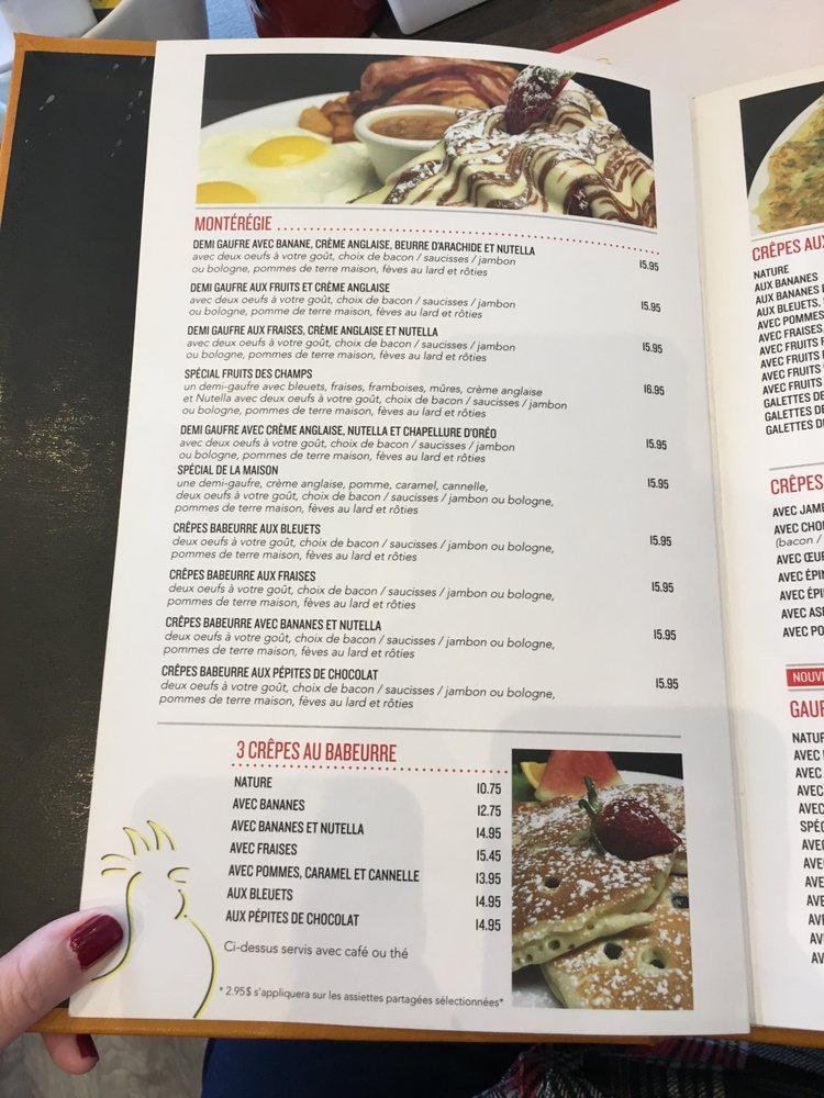 Menu au Petinos Saint-Eustache restaurant, Saint-Eustache, 265 Rue St ...