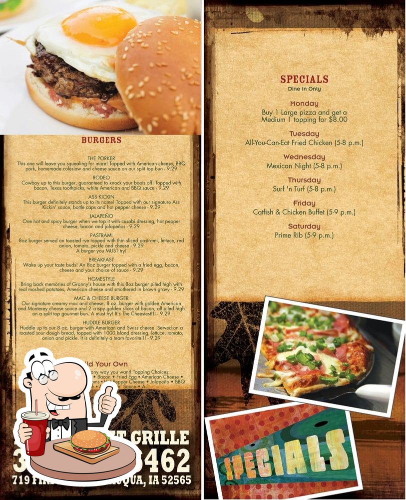 First St Grille in Keosauqua - Restaurant menu
