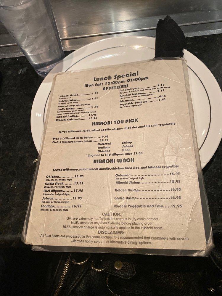 Carta de Chi Tung Restaurant, Evergreen Park
