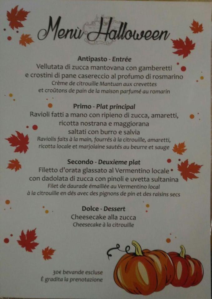 Menu at Ristorante Pizzeria La Meridiana, Ventimiglia